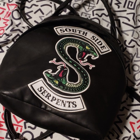 Hot Topic | Bags | Leather Southside Serpent Mini Backpack | Poshmark